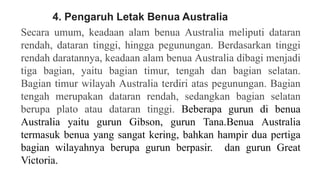 Benua australia | PPTX