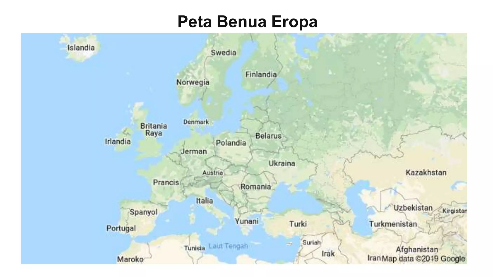 Benua eropa | PPTX
