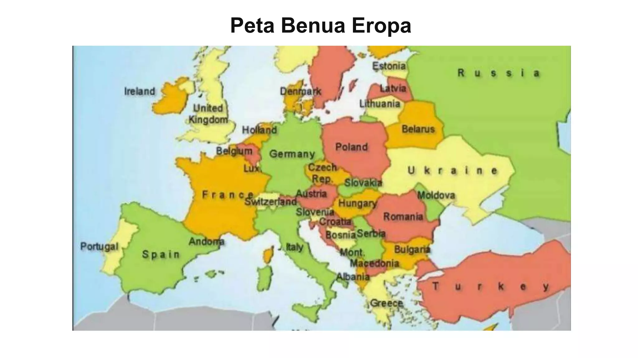 Benua eropa | PPTX