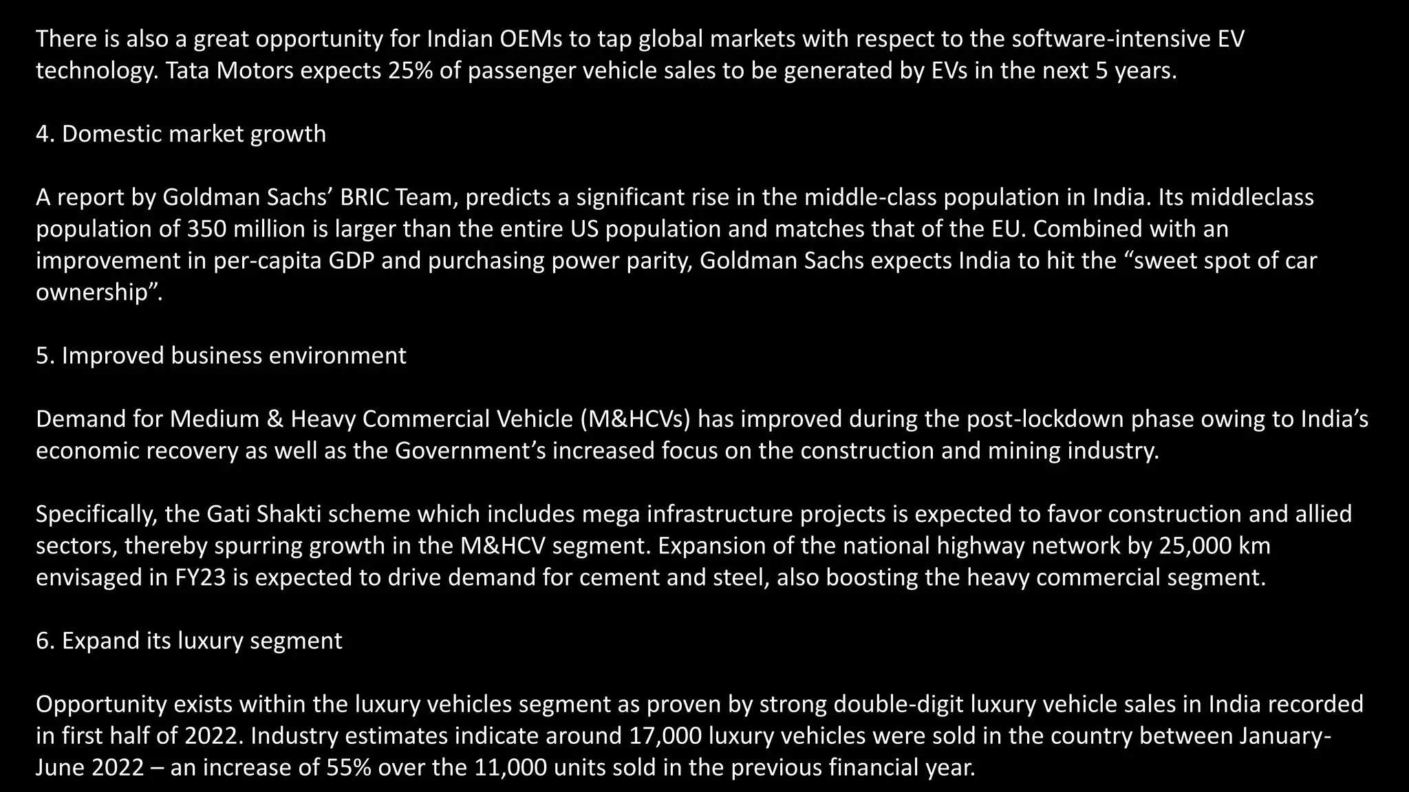 SWOT analysis of tata motors in business environment | PPTX