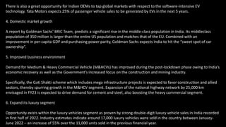 SWOT analysis of tata motors in business environment | PPTX