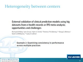 Calibration of risk prediction models: decision making with the lights on or off? | PPTX