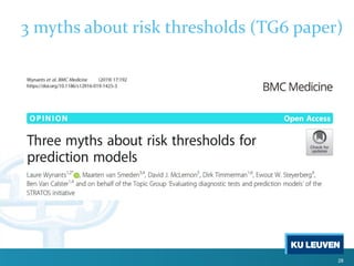 Calibration of risk prediction models: decision making with the lights on or off? | PPTX