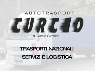 Benvenuti nel gruppo curcio | PPT