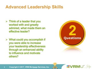 Advanced Leadership Skills: How to Improve Leadership Influence and ...