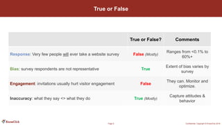 Capture Real-Time User Feedback with Website Intercept Surveys | PPT