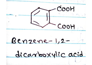Benzene-1,2-dicarboxylic acid | PDF