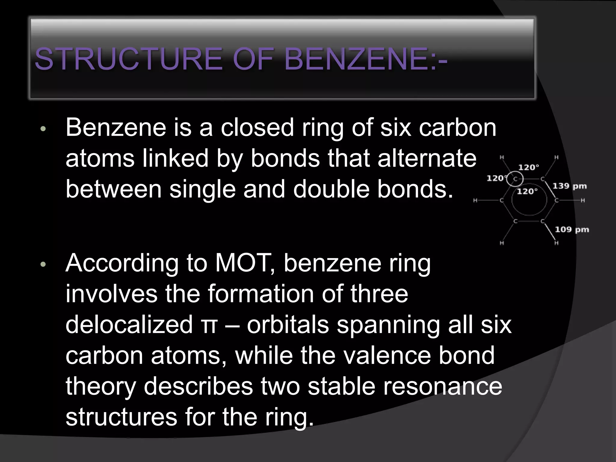 Benzene AND ITS DERIVATIVE , AROMITICITY, RESONANCE ORGANIC CHEMISTRY ...