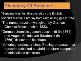 Benzene AND ITS DERIVATIVE , AROMITICITY, RESONANCE ORGANIC CHEMISTRY ...