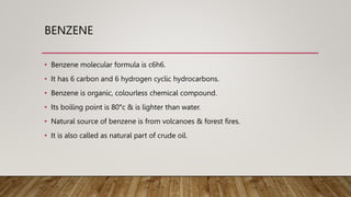 Benzene And it's Derivatives B Pharmacy 3rd sem | PPTX