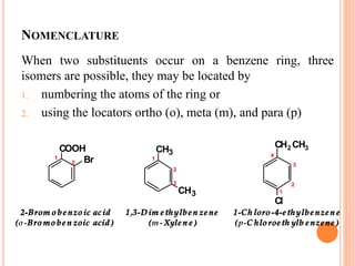 Benzene Pharmaceutical organic chemistry ll unit 1 | PDF