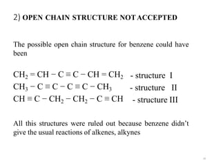 Benzene and its Derivatives along with its structure and uses | PPTX