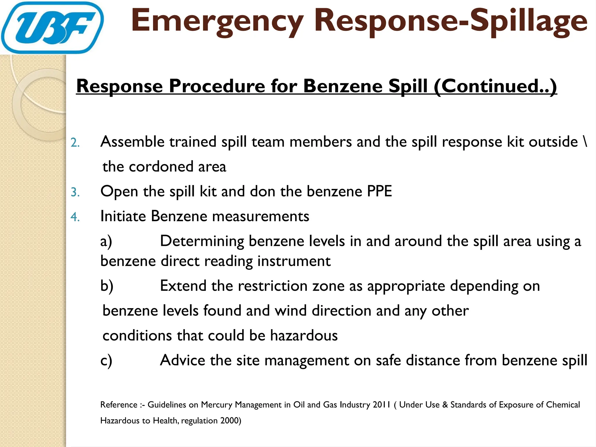 Benzene Safety Awareness Training for Oil and Gas | PPTX