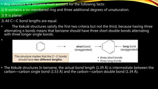 Basic Introduction Of benzene | PPTX