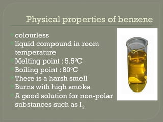 BENZENE AND ITS DERIVATIVES for chemist.pptx