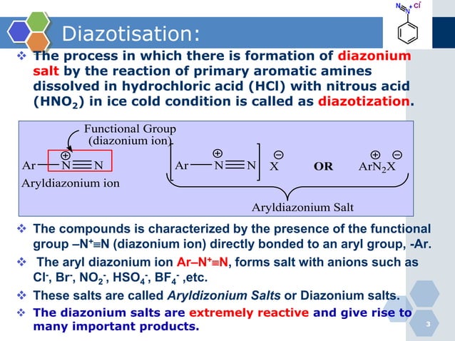 Benzene diazonium chloride by dr. pramod r. padole | PPT