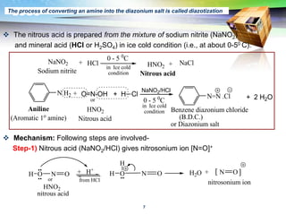 Benzene diazonium chloride by dr. pramod r. padole | PPT