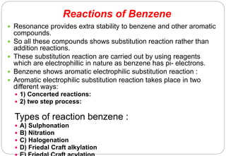Benzene & its derivative | PPTX