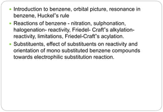 Benzene & its derivative | PPTX