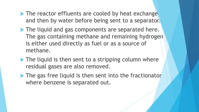 Benzene manufacturing | PPTX | Chemistry | Science
