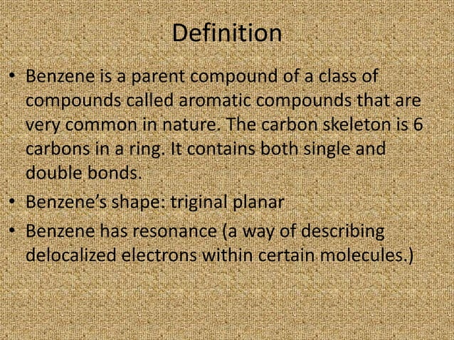Benzene powerpoint | PPT