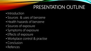 Benzene ppt | PPTX