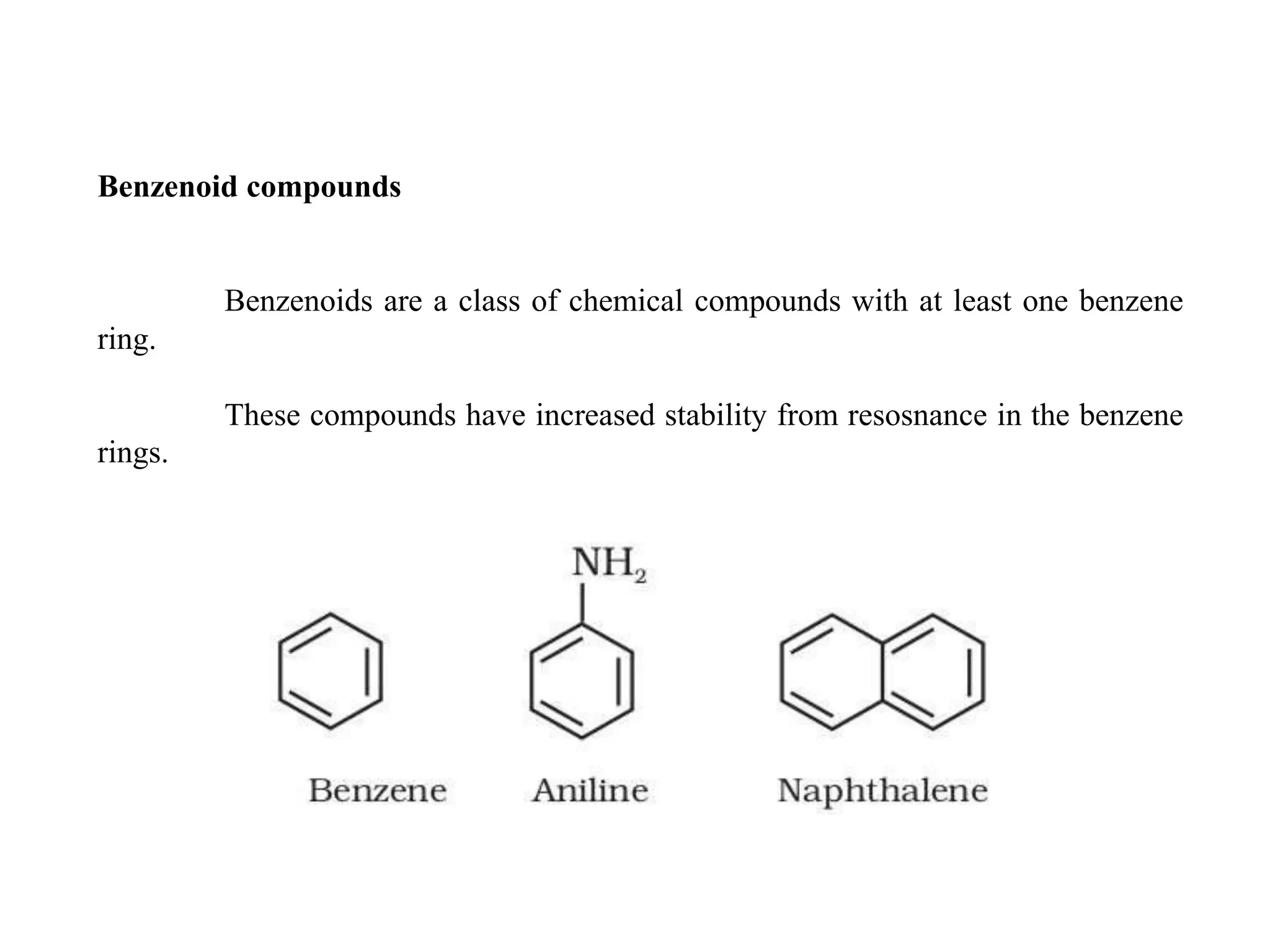 Benzenoid compounds | PPTX