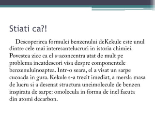 Referat chimie Benzen | PPTX