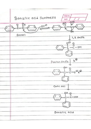 Benzilic acid Synthesis | PDF