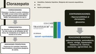 Benzodiazepinas | PPTX