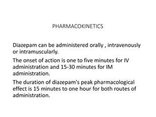 Benzodiazepine slides for basic pharmacology | PPTX