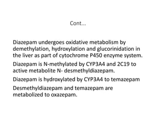 Benzodiazepine slides for basic pharmacology | PPTX