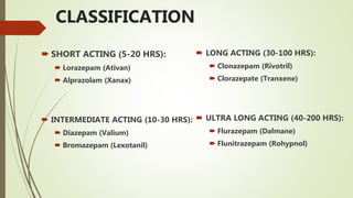 Benzodiazepines; Diazepam | PPT | Free download