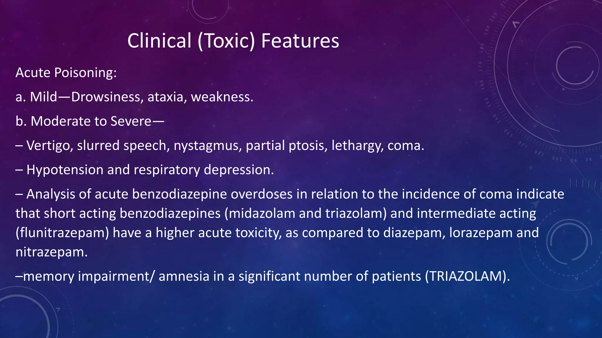 Benzodiazepine poisoning | PPTX