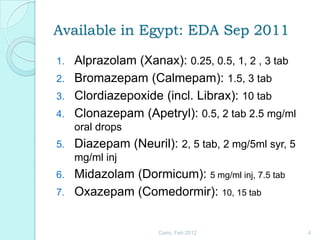 Benzodiazepines: basics | PPTX | Illegal Drugs, Tobacco, eCigarettes ...