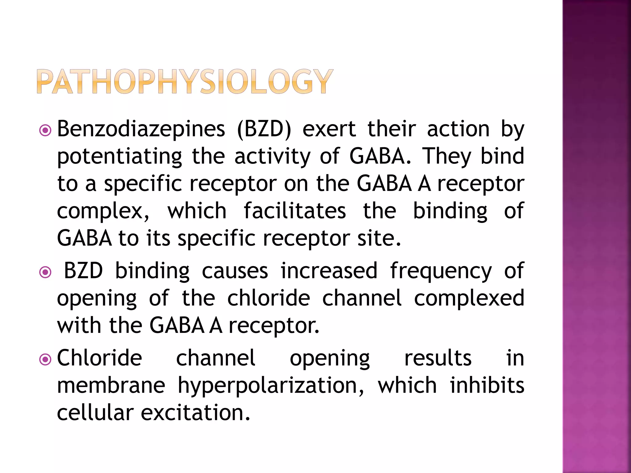 Benzodiazepines toxicity | PPTX