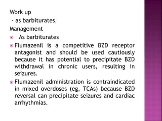 Benzodiazepines toxicity | PPTX