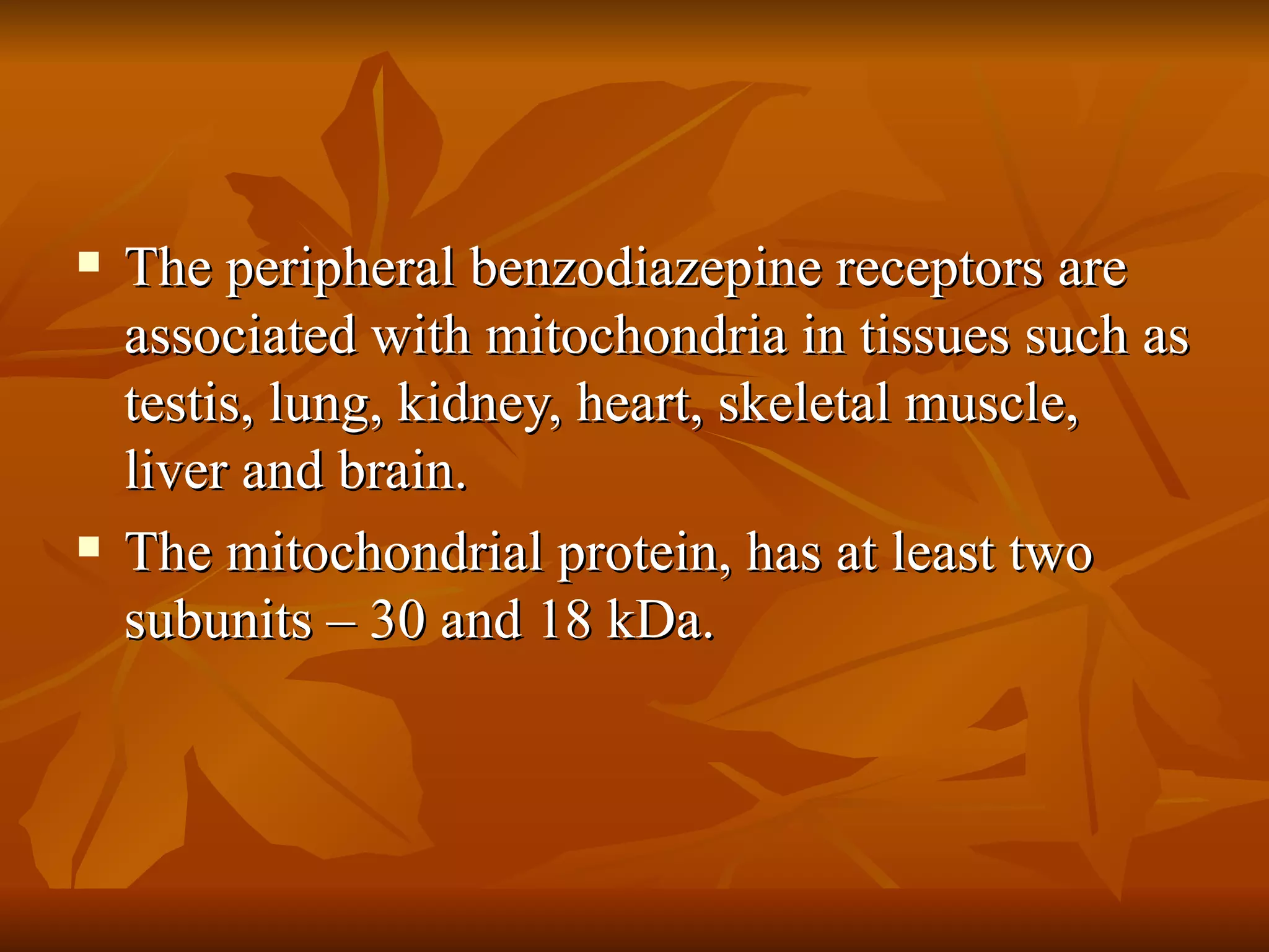 Benzodiazipines | PPT