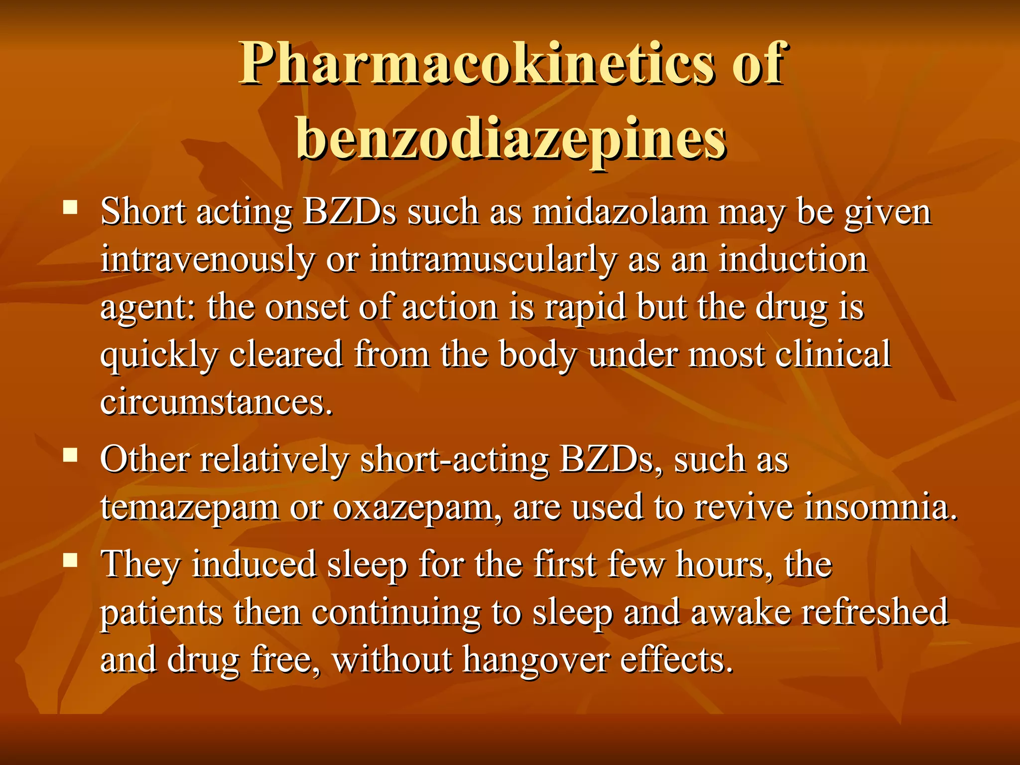 Benzodiazipines | PPT