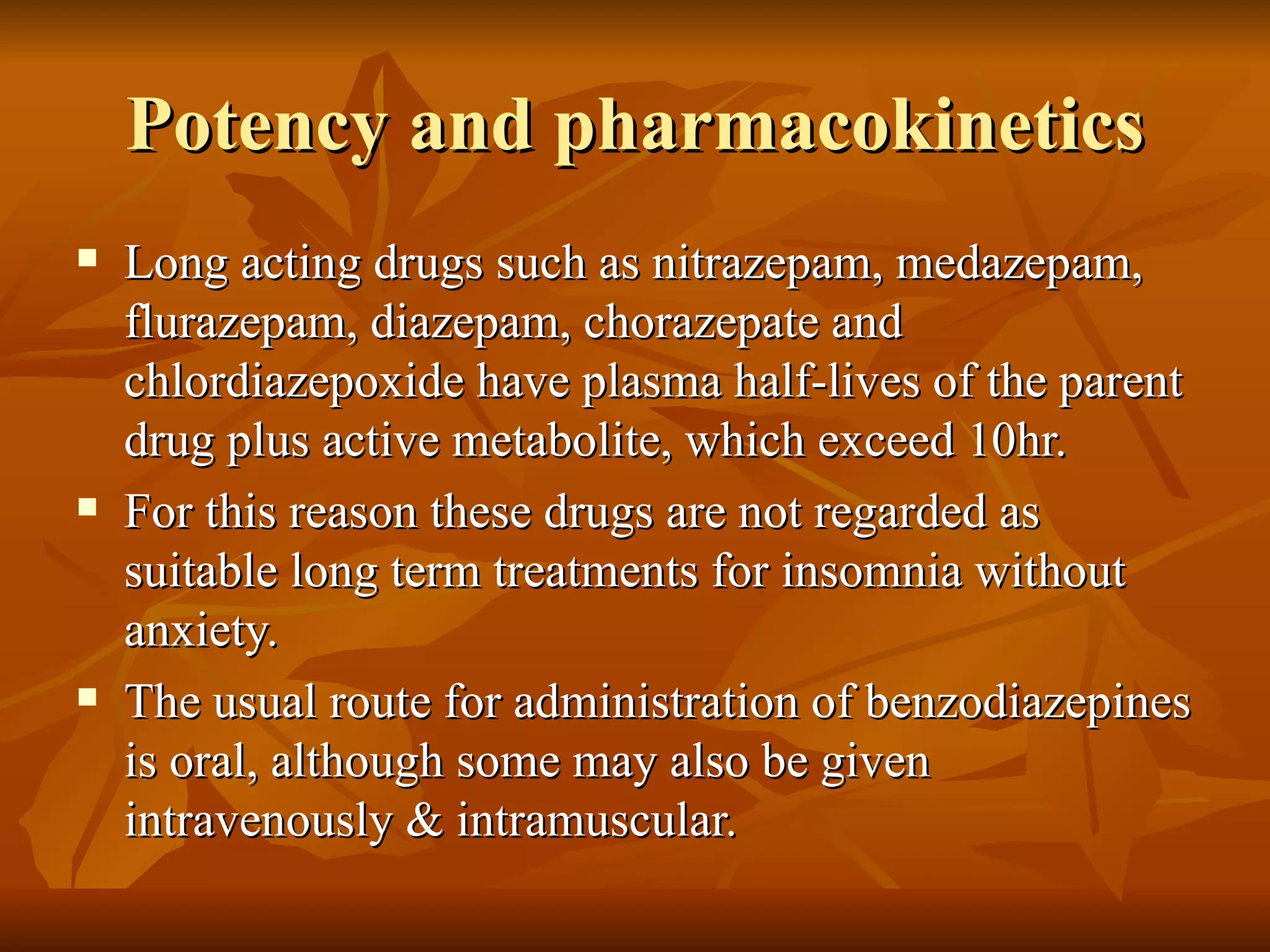Benzodiazipines | PPT
