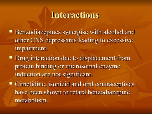 Benzodiazipines | PPT