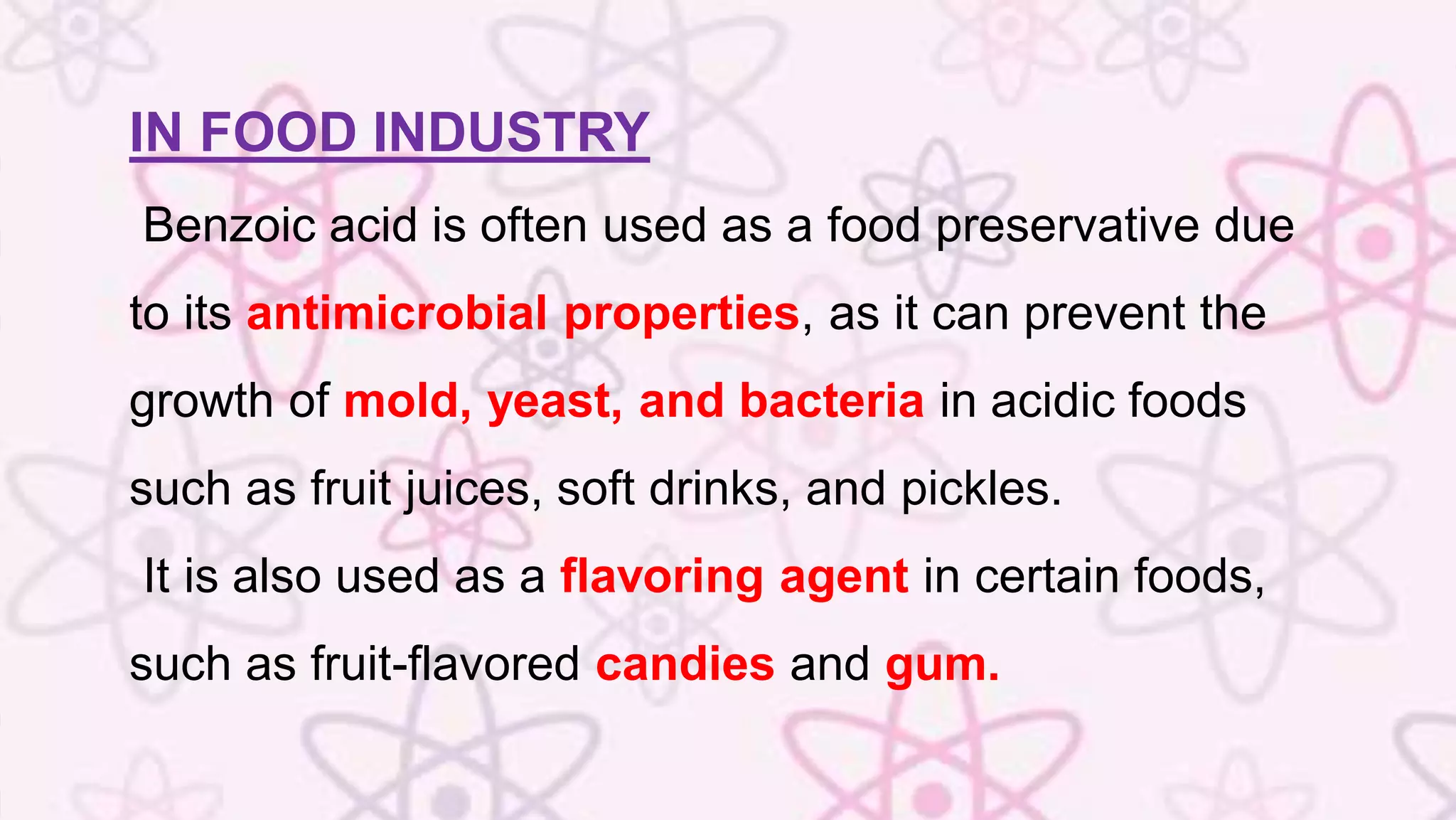 Benzoic acid | PPTX