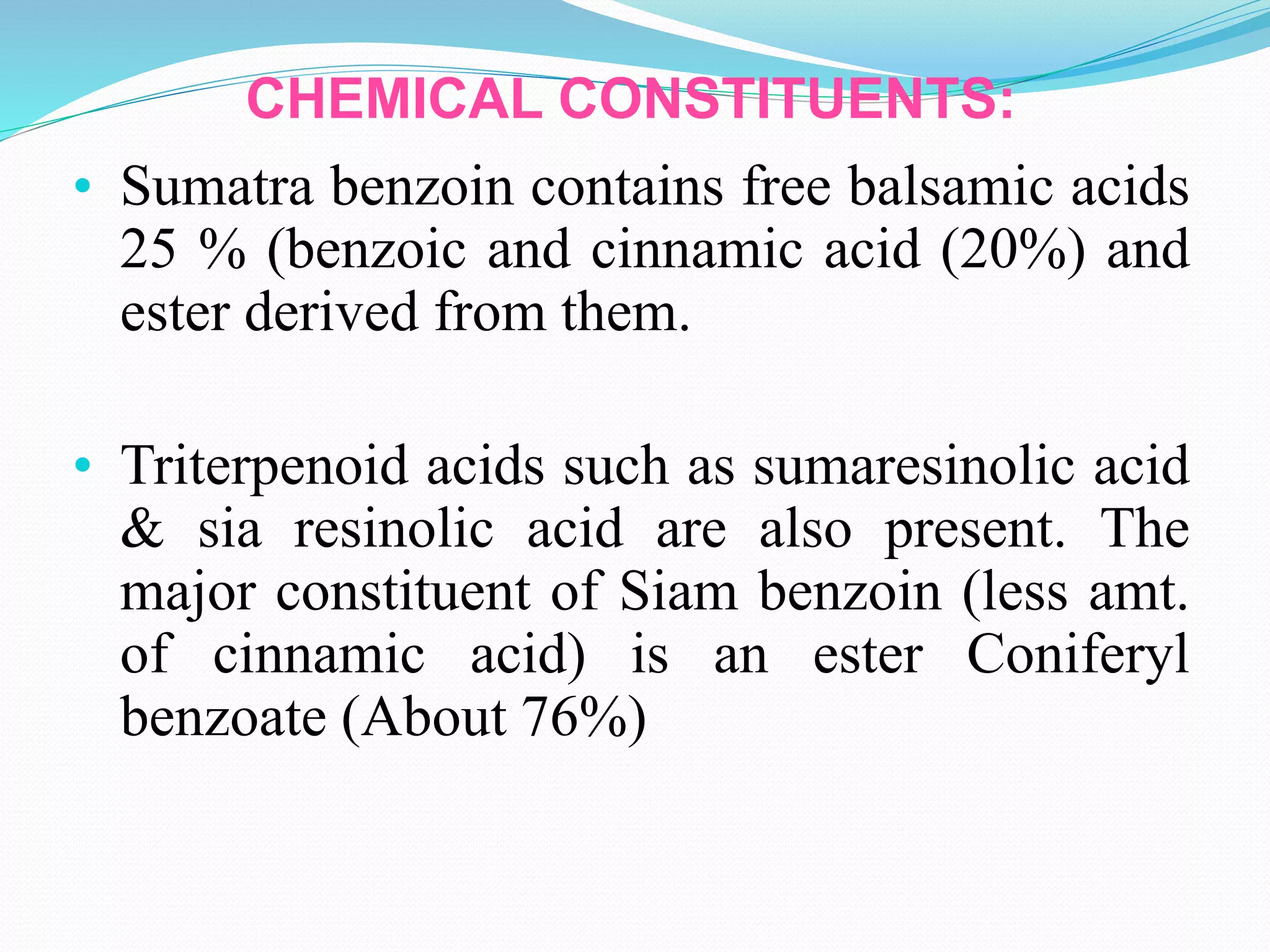 Benzoin | PPTX