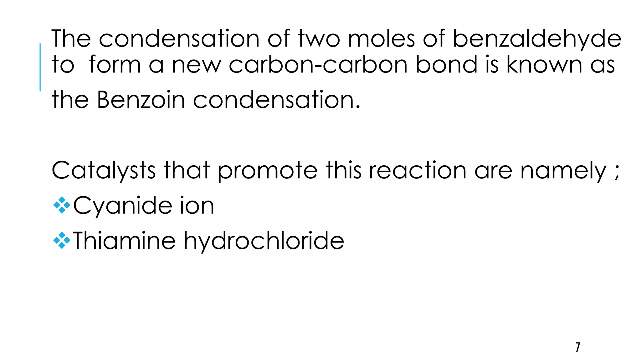 Benzoin synthesis | PDF
