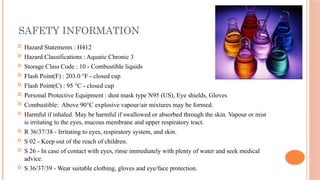 Benzyl Acetate power point presentation f | PPTX