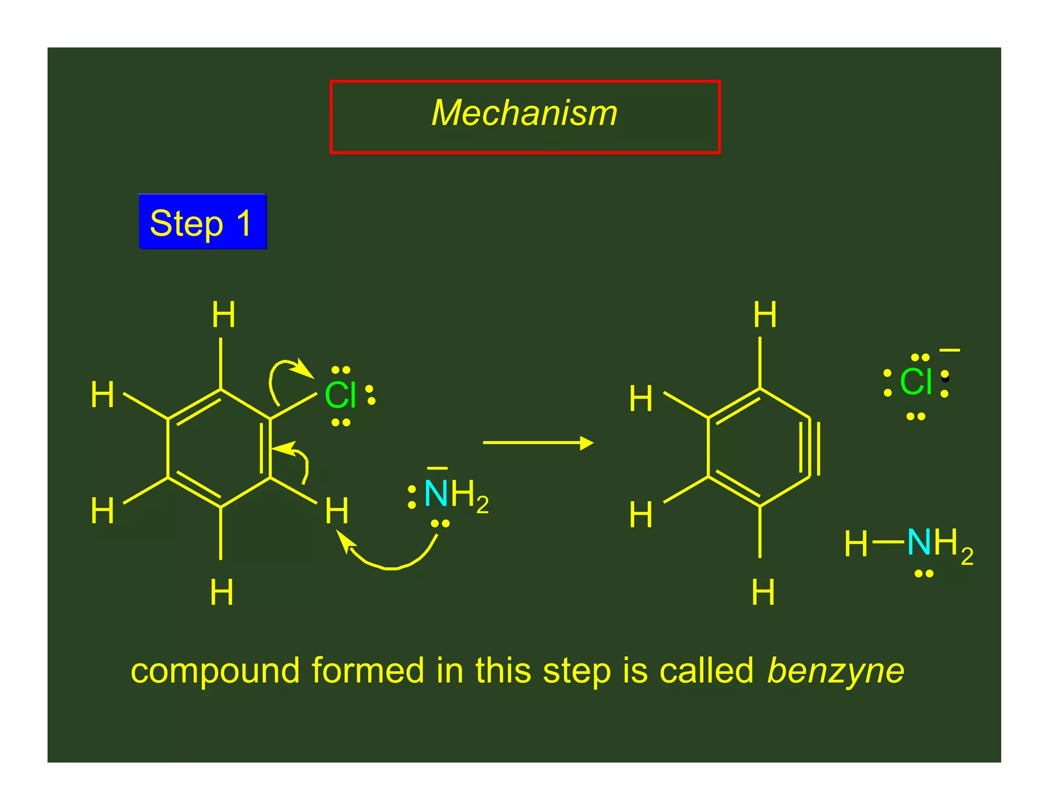 Benzyne | PPTX | Chemistry | Science