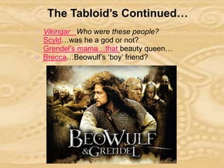Beowulf background | PPTX