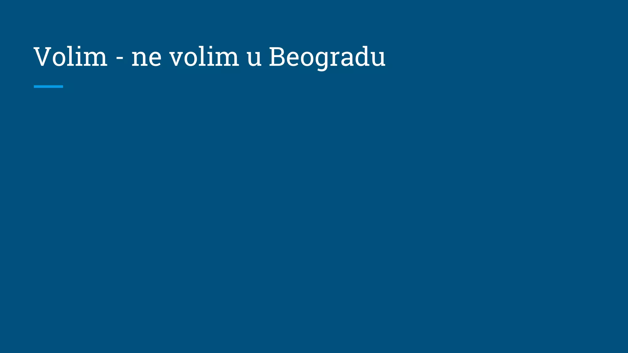 Beograd grad koji volim | PPT