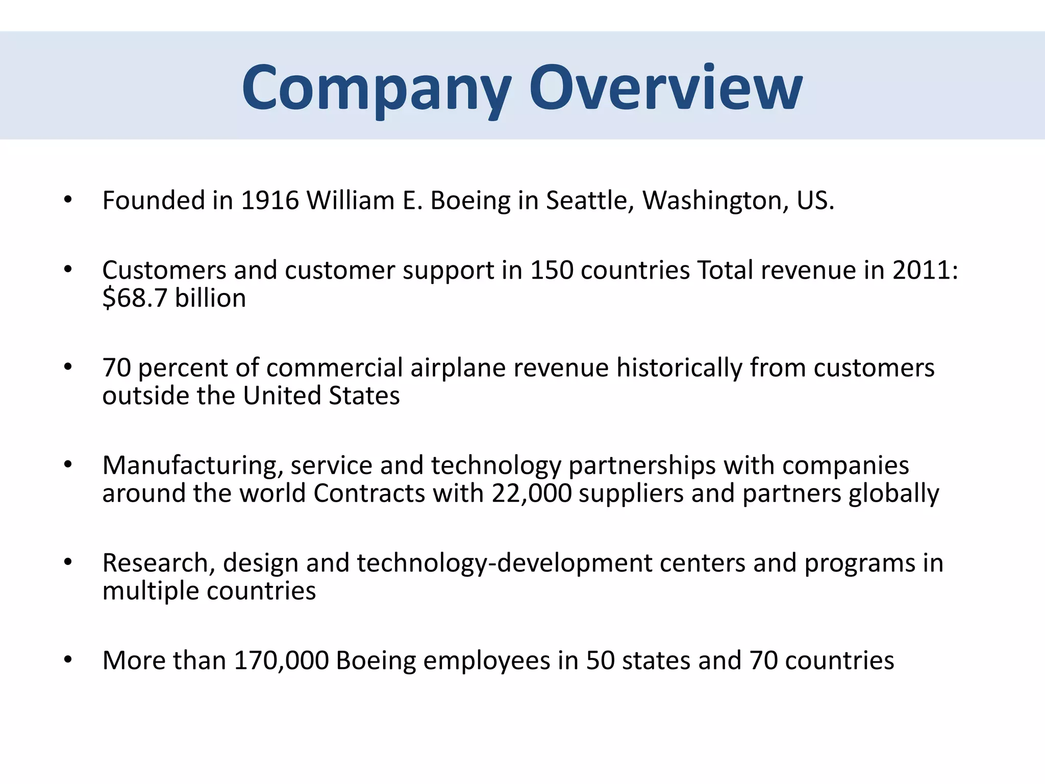Beoing organizational structure | PPTX