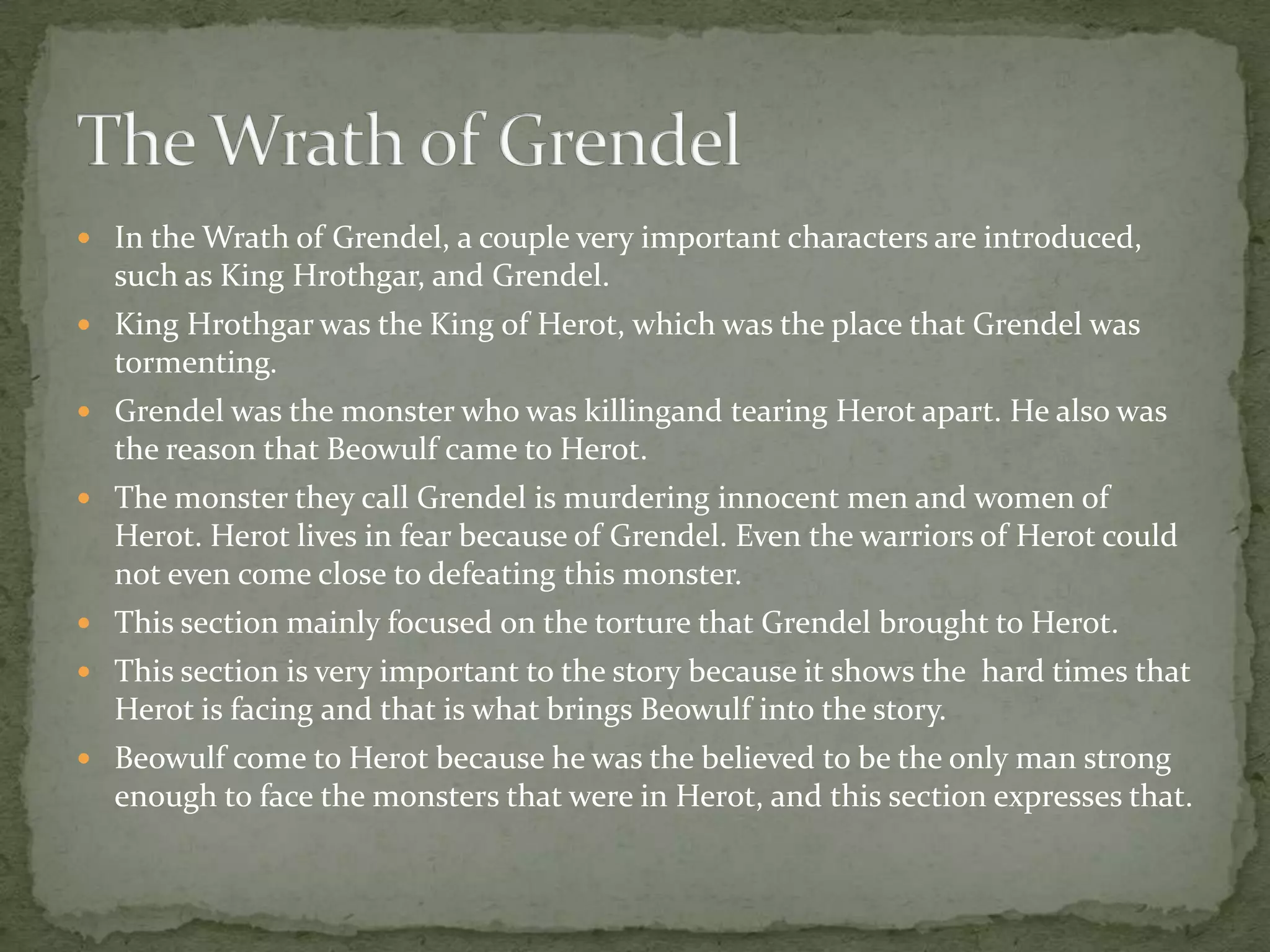 Beowulf | PPTX